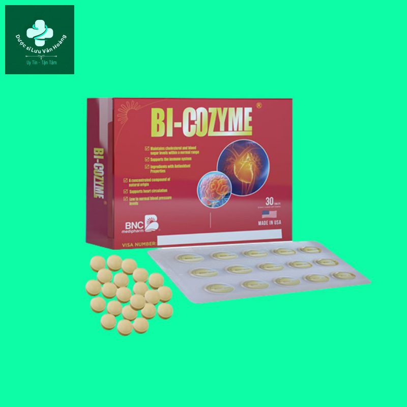 Thuốc Bi-Cozyme là thuốc gì? Có tác dụng gì? Có tốt không? Giá bán?