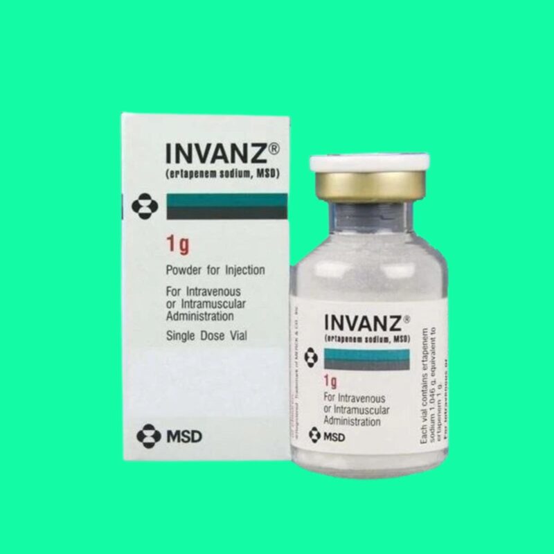 【Đánh giá】 Tác dụng của thuốc Invanz ? Có tốt không? Giá bao nhiêu?