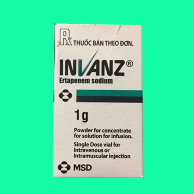 【Đánh giá】 Tác dụng của thuốc Invanz ? Có tốt không? Giá bao nhiêu?