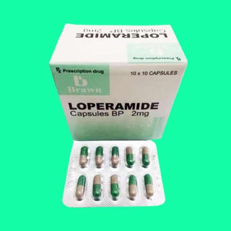 Thuốc Loperamide Capsules BP 2mg là thuốc gì? Có tác dụng gì?