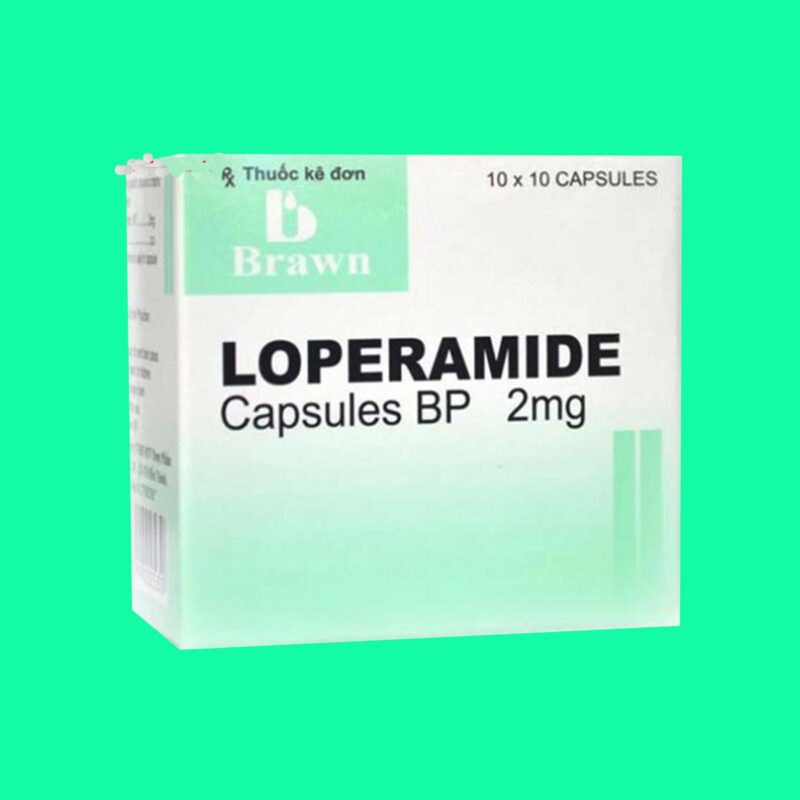 Thuốc Loperamide Capsules BP 2mg là thuốc gì? Có tác dụng gì?