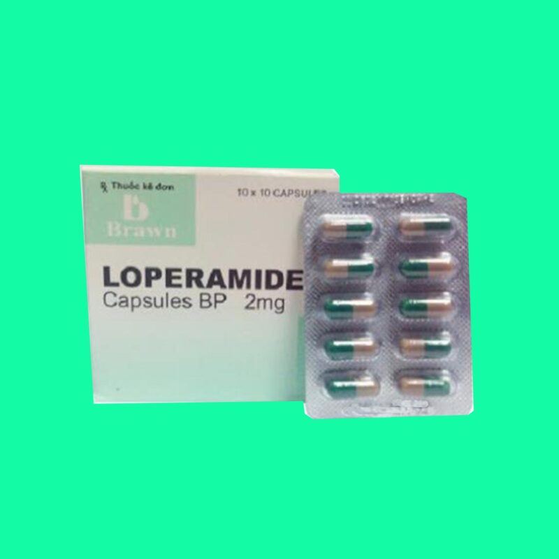 Thuốc Loperamide Capsules BP 2mg là thuốc gì? Có tác dụng gì?