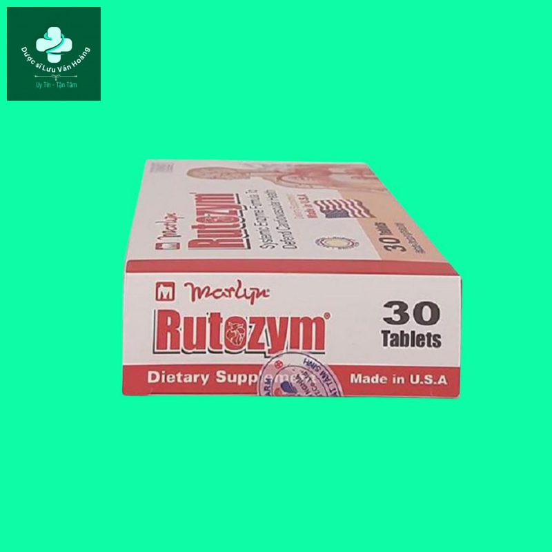 Thuốc Rutozym là thuốc gì? Có tác dụng gì? Có tốt không? Giá bao nhiêu?