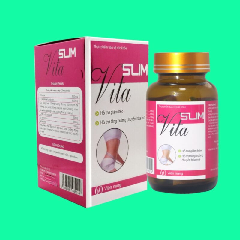 Review tác dụng Thuốc giảm cân Slim Vita - Có tốt không? Giá bao nhiêu?