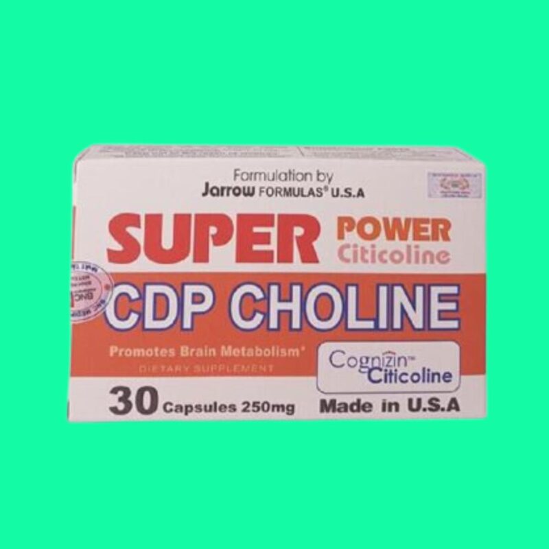 【Đánh giá】 Tác dụng của thuốc Super Power Citicoline? Có tốt không?