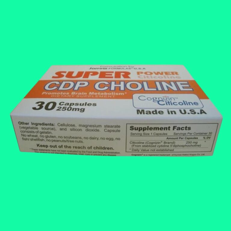 【Đánh giá】 Tác dụng của thuốc Super Power Citicoline? Có tốt không?