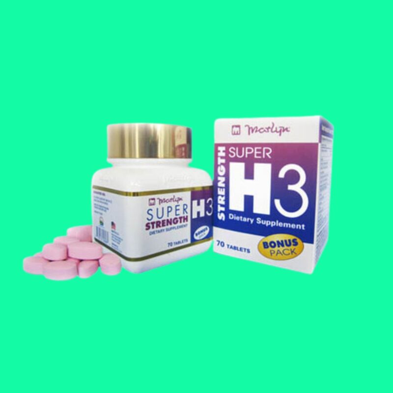 Thuốc Super Strength H3 là thuốc gì? Có tác dụng gì? Giá bao nhiêu?