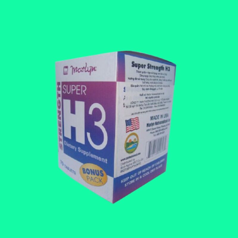 Thuốc Super Strength H3 là thuốc gì? Có tác dụng gì? Giá bao nhiêu?