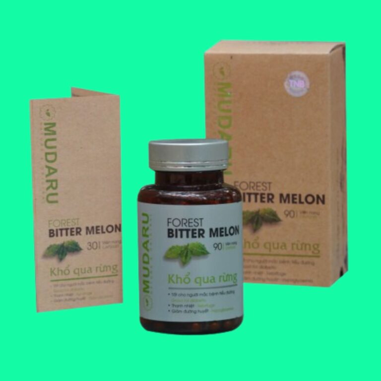 Viên uống khổ qua rừng Mudaru là thuốc gì? Giá bao nhiêu? Có tác dụng