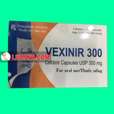 【Đánh giá】 Tác dụng của thuốc Vexinir 300? Có tốt không?