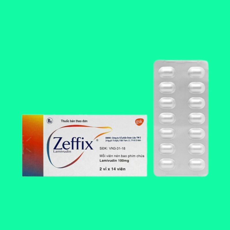 【Đánh giá】 Tác dụng của thuốc Zeffix ? Có tốt không? Giá bao nhiêu?