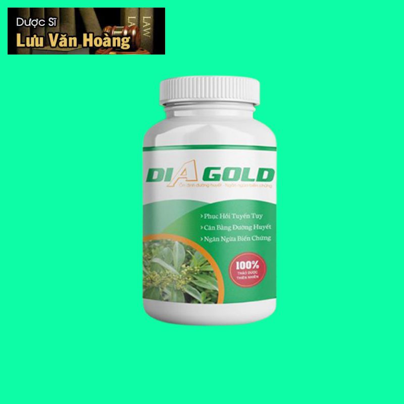 Viên uống hạ đường huyết Diagold: Tác dụng, liều dùng, lưu ý khi sử dụng