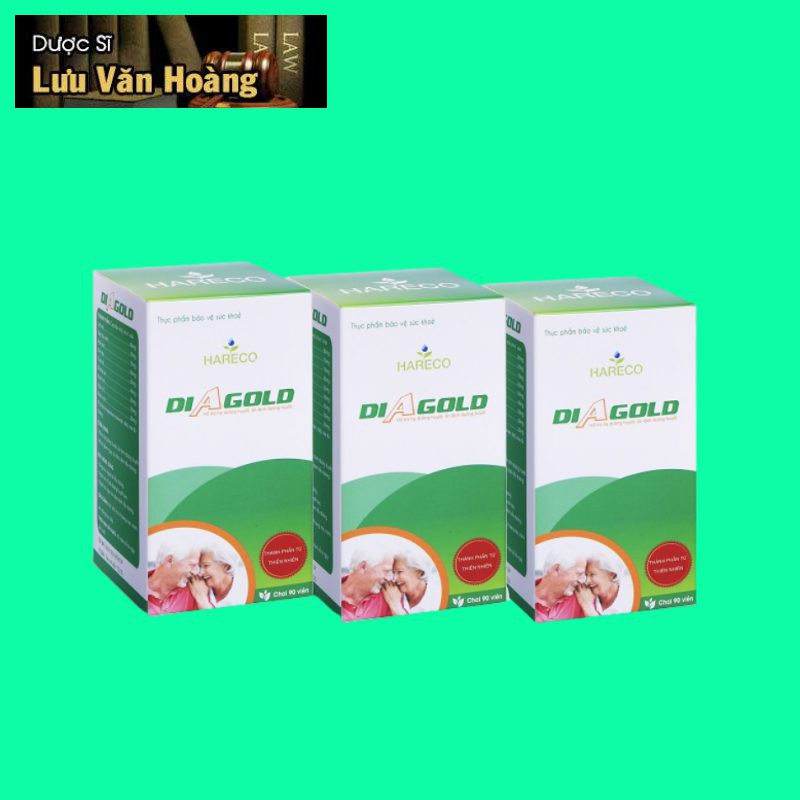 Viên uống hạ đường huyết Diagold: Tác dụng, liều dùng, lưu ý khi sử dụng