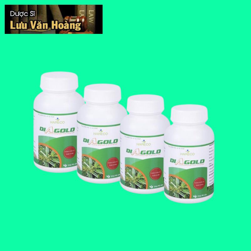 Viên uống hạ đường huyết Diagold: Tác dụng, liều dùng, lưu ý khi sử dụng