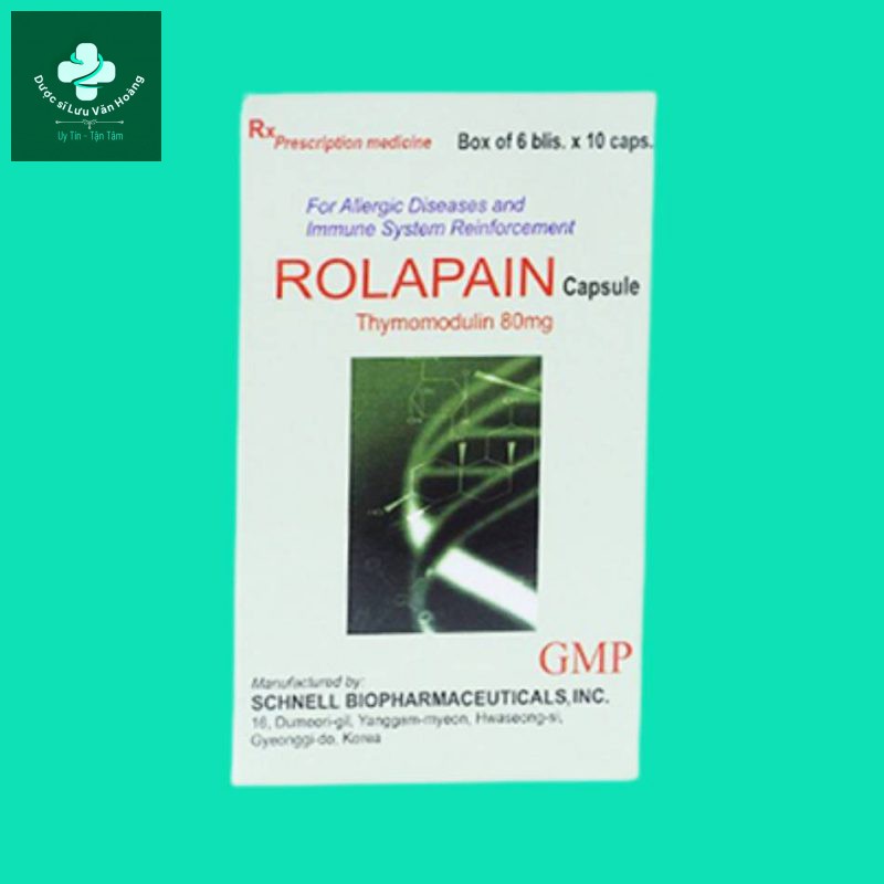 [CHÍNH HÃNG] Thuốc Rolapain 80mg - Thuốc tăng cường miễn dịch