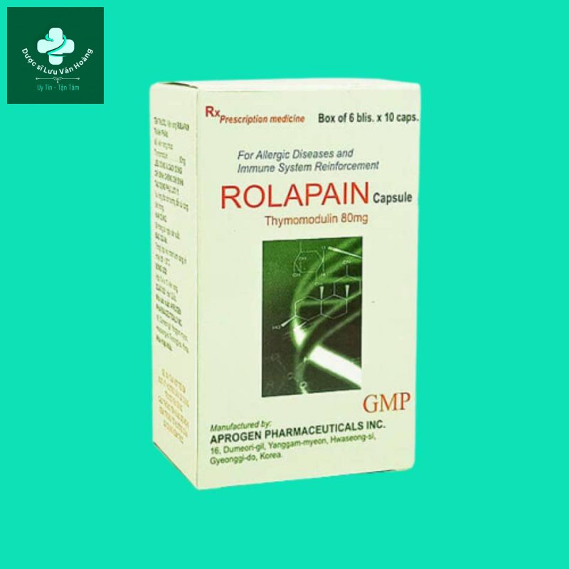 [CHÍNH HÃNG] Thuốc Rolapain 80mg - Thuốc tăng cường miễn dịch