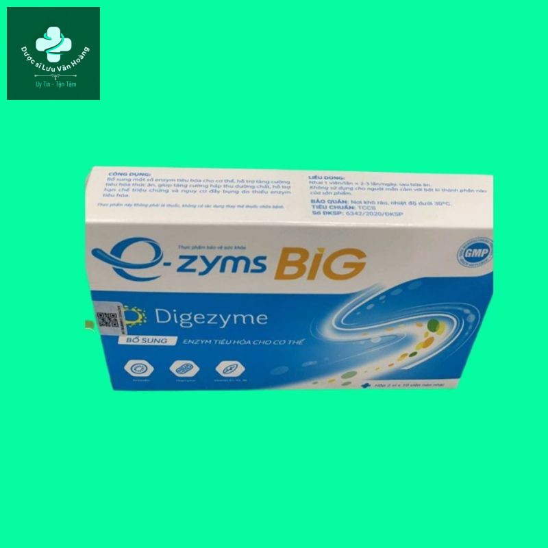 [CHÍNH HÃNG] E-zyms Big: Công dụng, liều dùng và giá bán.