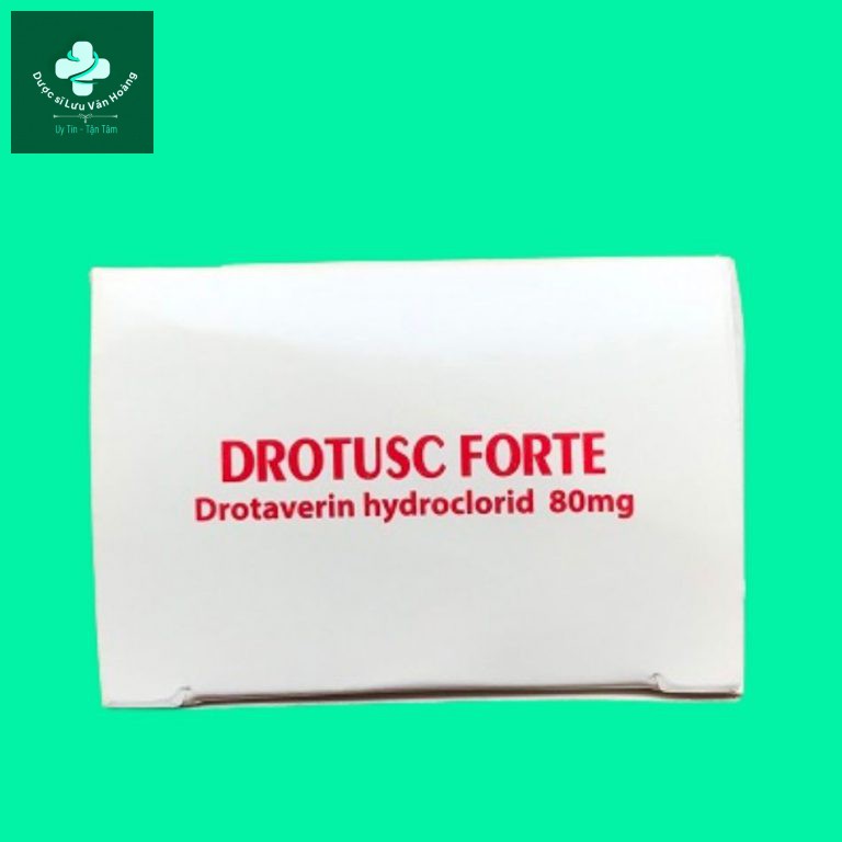 Drotusc Forte là thuốc gì, có tác dụng gì, giá bao nhiêu, mua ở đâu?