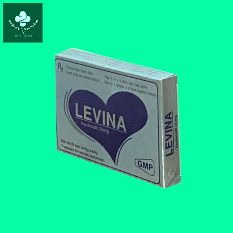 Thuốc Levina - Thuốc điều trị rối loạn cương dương, sinh lý yếu