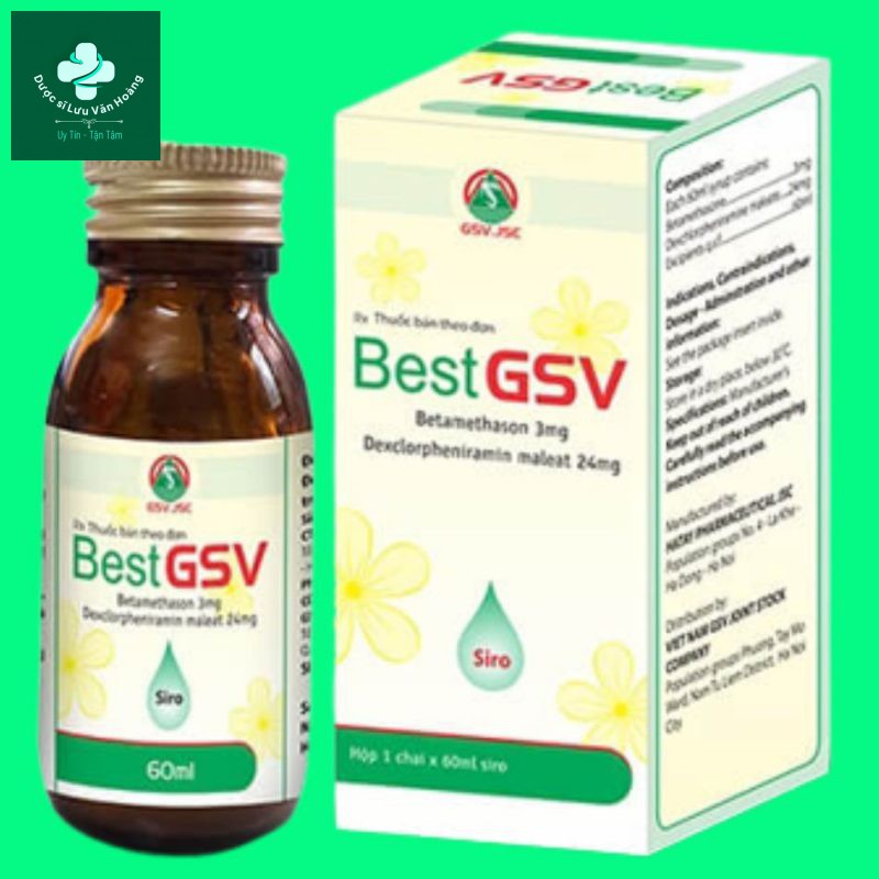 Best GSV 60 mL là thuốc gì, có tác dụng gì, giá bao nhiêu, mua ở đâu