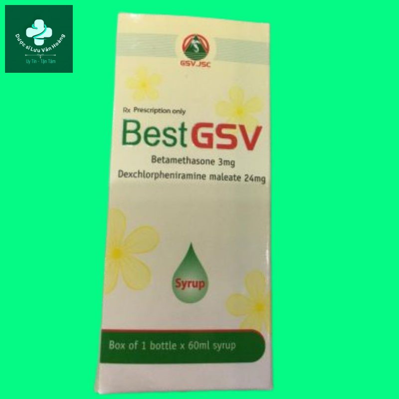 Best GSV 60 mL là thuốc gì, có tác dụng gì, giá bao nhiêu, mua ở đâu