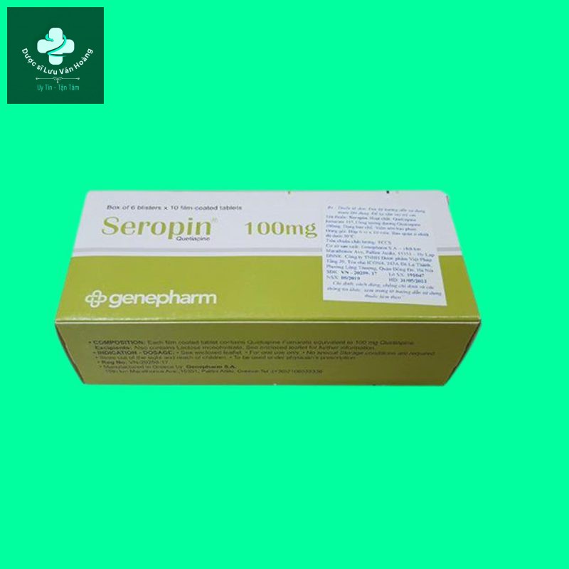 Thuốc Seropin 100 có thật sự tốt hay không? Giá bao nhiêu?