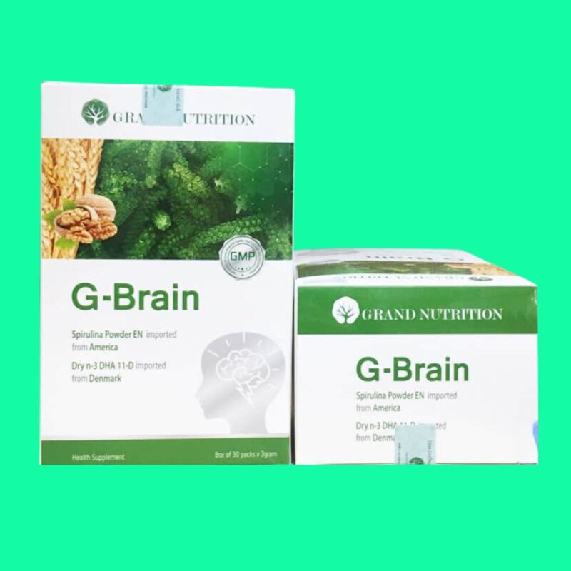 Cốm G-brain - Sản phẩm bổ sung dưỡng chất cho sự phát triển của trẻ