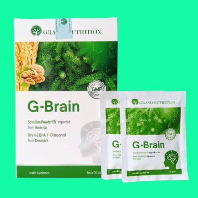 Cốm G-brain - Sản phẩm bổ sung dưỡng chất cho sự phát triển của trẻ