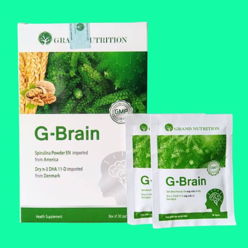 Cốm G-brain - Sản phẩm bổ sung dưỡng chất cho sự phát triển của trẻ