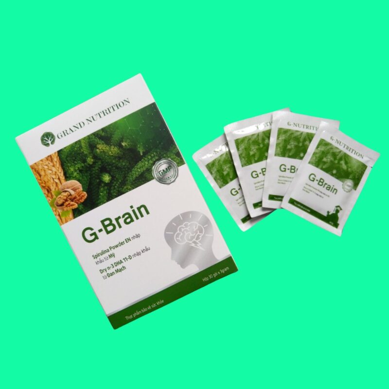 Cốm G-brain - Sản phẩm bổ sung dưỡng chất cho sự phát triển của trẻ