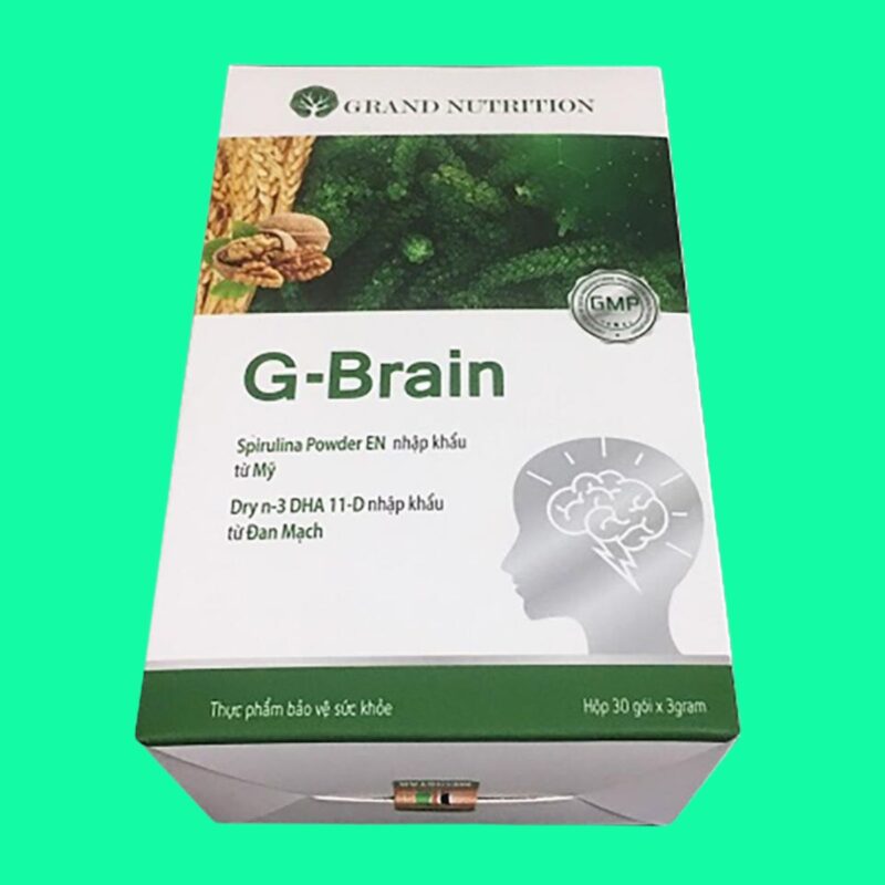 Cốm G-brain - Sản phẩm bổ sung dưỡng chất cho sự phát triển của trẻ
