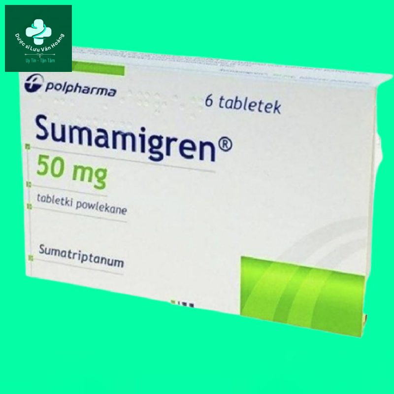 Thuốc Sumamigren 50mg : Công dụng, liều dùng, hướng dẫn sử dụng