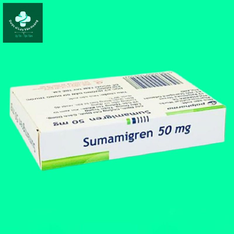 Thuốc Sumamigren 50mg : Công dụng, liều dùng, hướng dẫn sử dụng