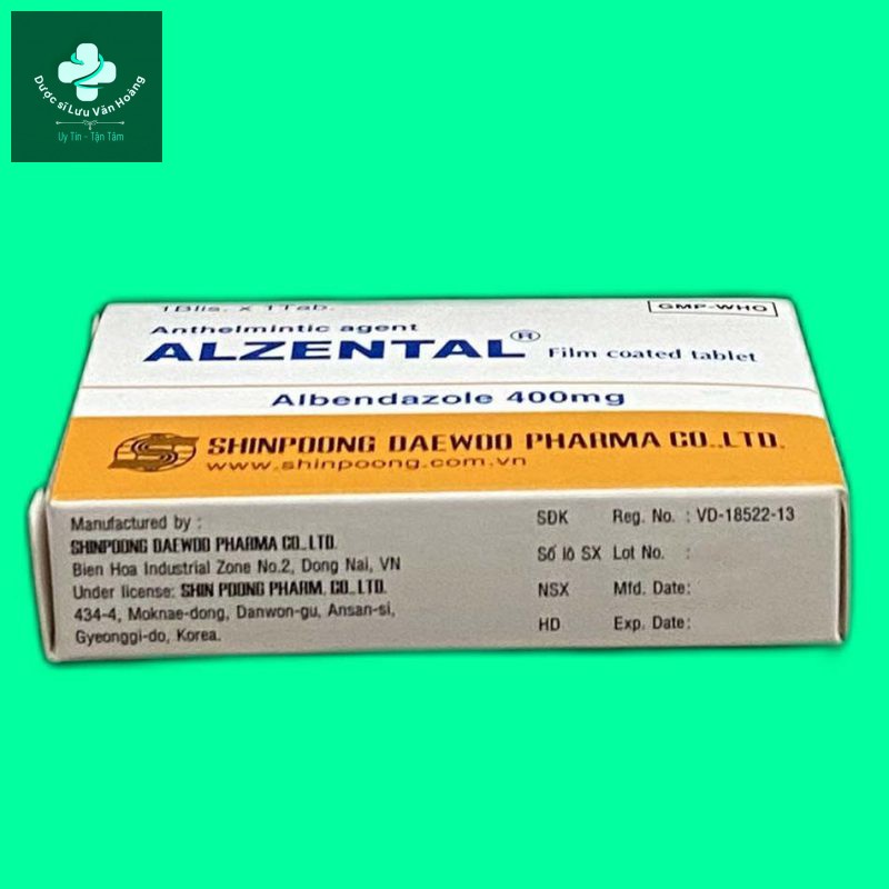Thuốc Alzental có tác dụng gì, giá bao nhiêu, mua ở đâu uy tín?