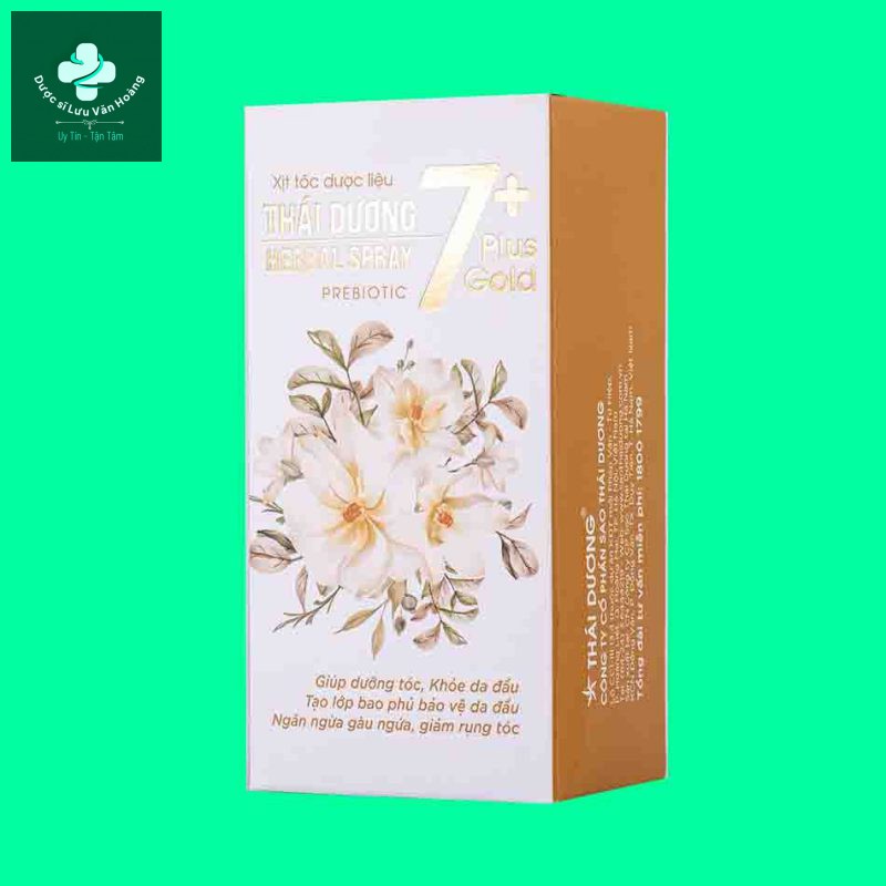 Xịt tóc dược liệu Thái Dương 7 Plus Gold giá bao nhiêu? Mua ở đâu?