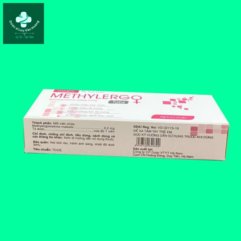 Thuốc Methylergo Tabs công dụng, mua ở đâu, giá bao nhiêu?