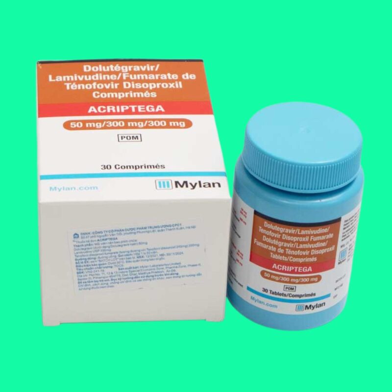 Thuốc điều trị HIV Acriptega - Dược sĩ Lưu Văn Hoàng