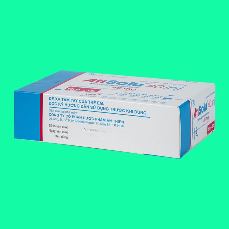 Thuốc Atisolu 40 inj - chống viêm mạnh - Dược sĩ Lưu Văn Hoàng
