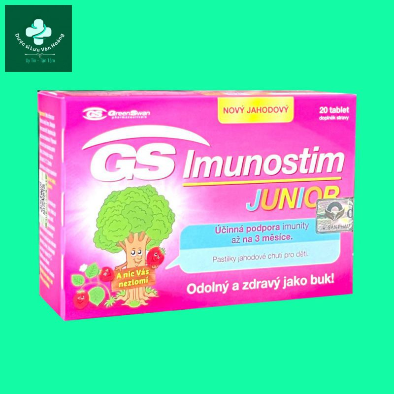 GS Imunostim Junior ngăn ngừa mắc bệnh đường hô hấp