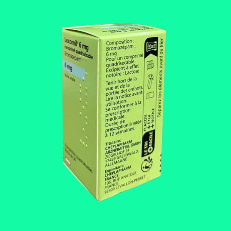 Thuốc Lexomil 6mg trị stress, mất ngủ- Dược sĩ Lưu Văn Hoàng
