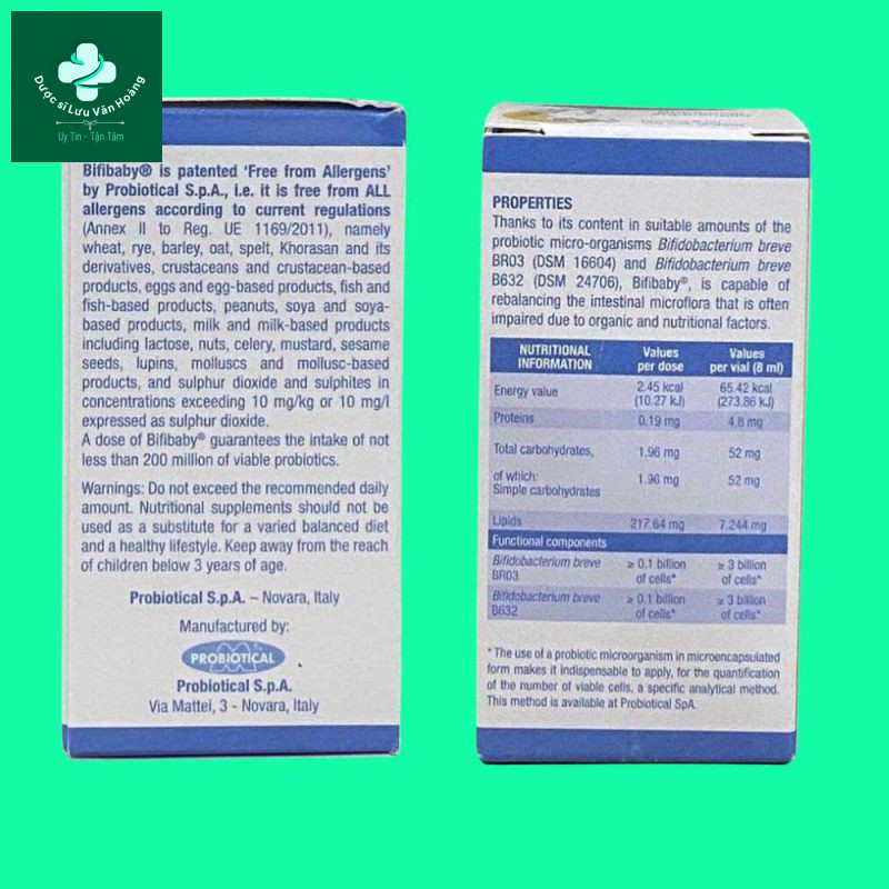 Bifibaby Drops hỗ trợ cân bằng vi sinh đường ruột - Dược sĩ Lưu Văn Hoàng