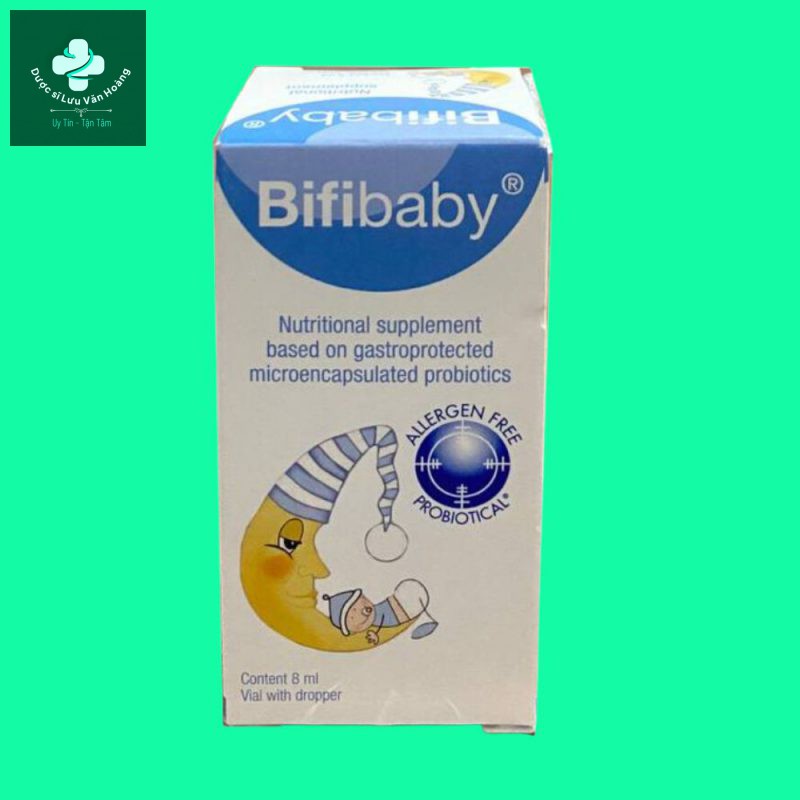 Bifibaby Drops hỗ trợ cân bằng vi sinh đường ruột - Dược sĩ Lưu Văn Hoàng