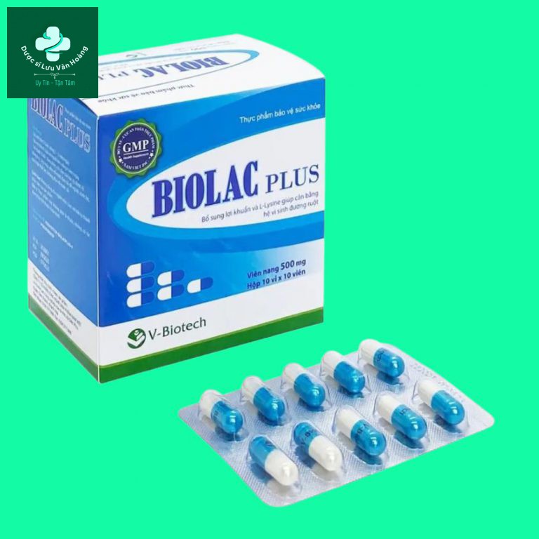 Biolac Plus giúp ngừa rối loạn tiêu hóa - Dược sĩ Lưu Văn Hoàng