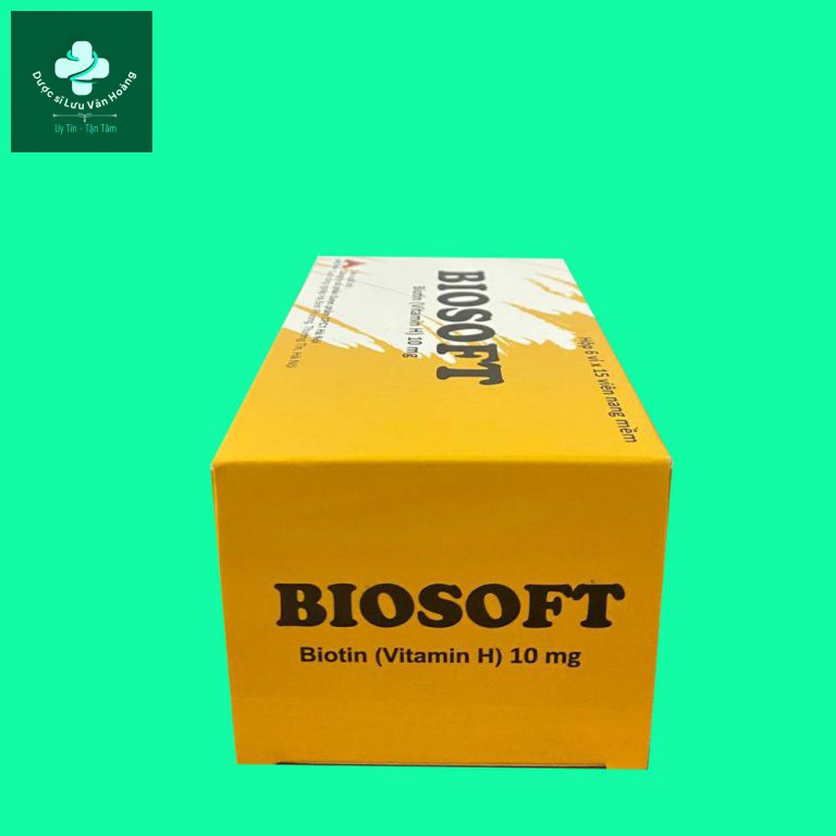 Thuốc Biosoft hỗ trợ thiếu hụt biotin - Dược sĩ Lưu Văn Hoàng
