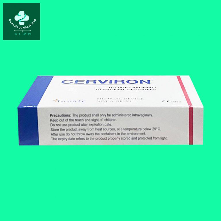 Cerviron: Chỉ định, cách dùng - Dược sĩ Lưu Văn Hoàng