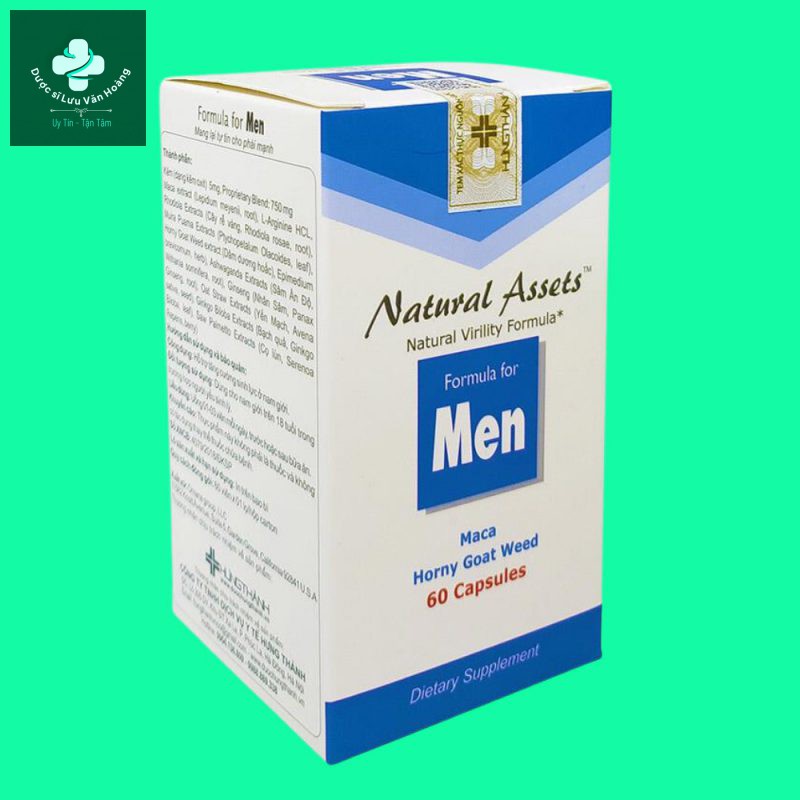 Thuốc Formula For Men cải thiện sinh lý - Dược sĩ Lưu Văn Hoàng