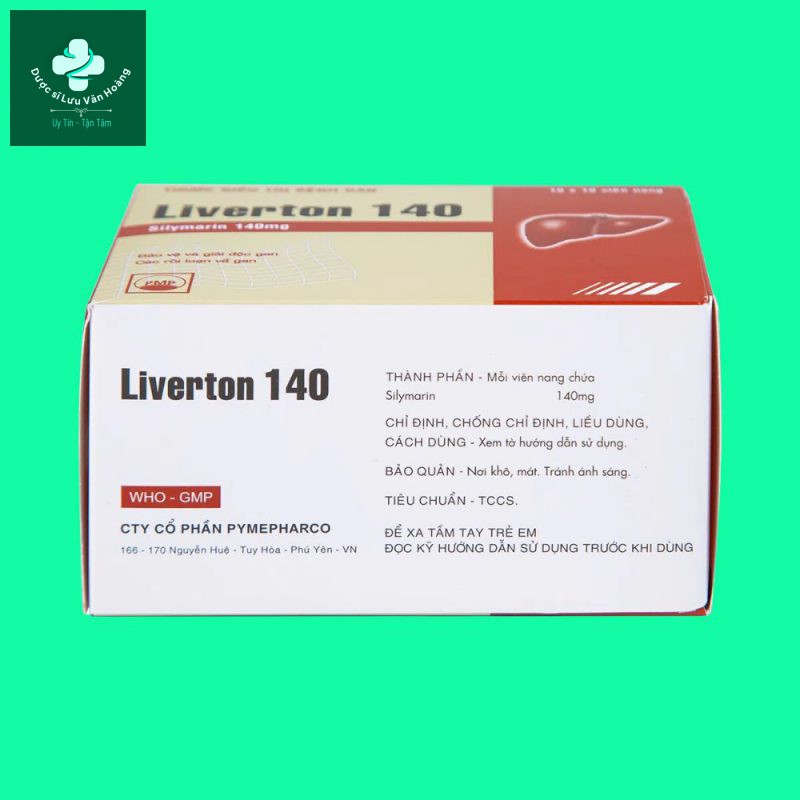 Thuốc Liverton 140 điều trị xơ gan, viêm gan - Dược sĩ Lưu Văn Hoàng