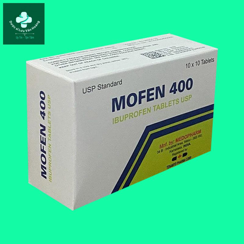 Thuốc Mofen 400 giảm đau hạ sốt - Dược sĩ Lưu Văn Hoàng
