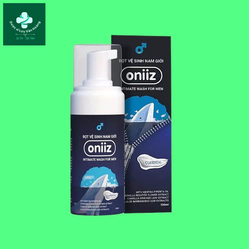 Bọt Vệ Sinh Nam Giới Oniiz Classical: Hương thơm cổ điển đầy nam tính ...