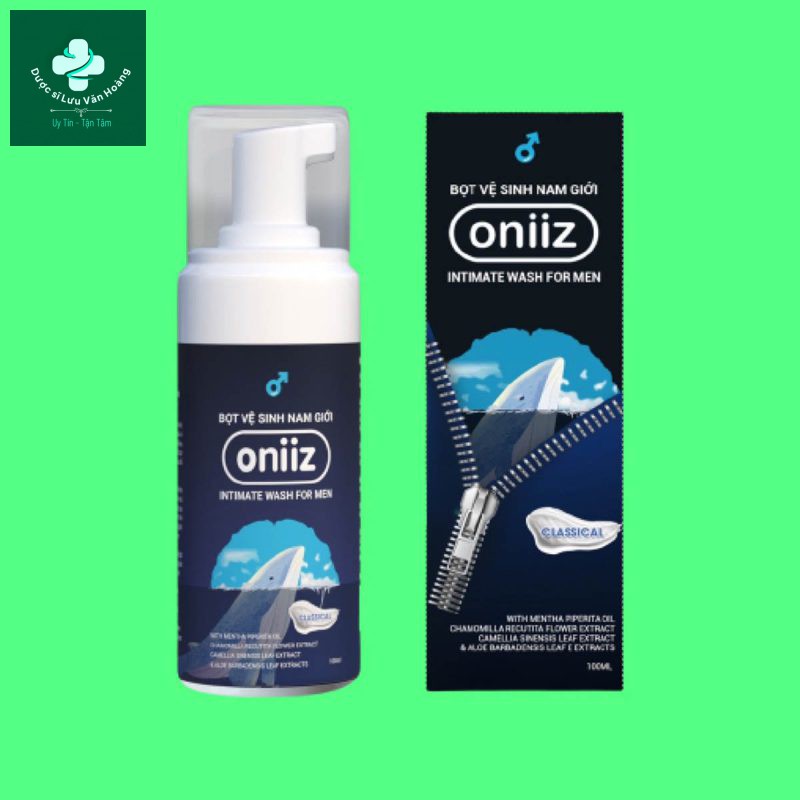 Bọt Vệ Sinh Nam Giới Oniiz Classical: Hương thơm cổ điển đầy nam tính ...